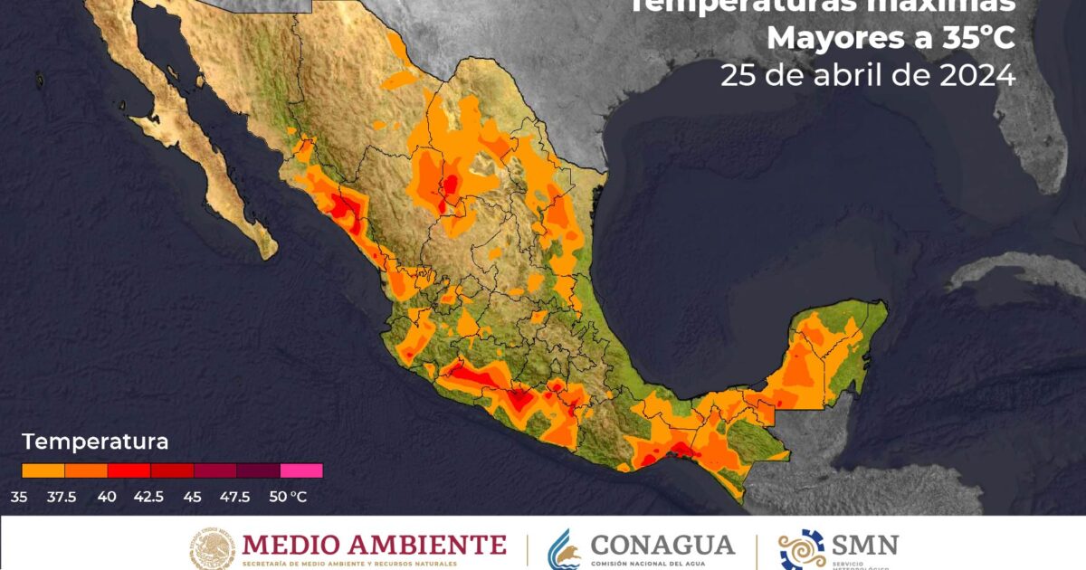 Clima Sinaloa 25 de abril: se pronostica calor extremo de 45°C ...