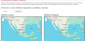 ¿Cómo ubicar tu casilla y conocer tus distritos electorales para las ...