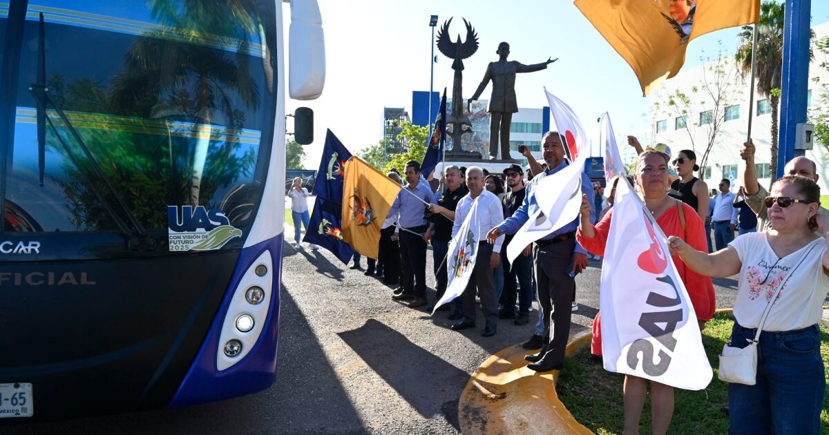 Comitiva de la UAS sale rumbo a la CDMX; protestarán por presunta ...