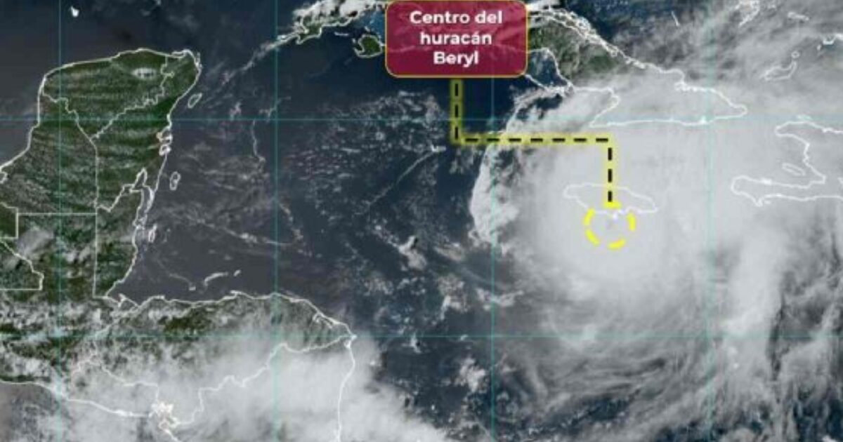 Huracán Beryl: desalojan a pobladores e instalan albergues en Quintana Roo, Campeche y Yucatán ...