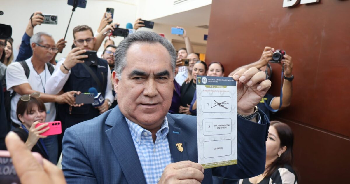 “En la universidad siempre ha habido democracia”, señaló Jesús Madueña candidato a la Rectoría ...