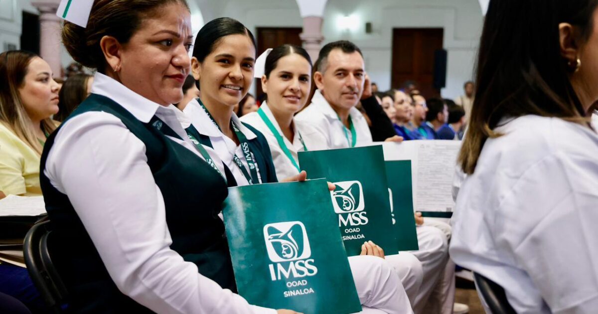 Trabajadores del IMSS reciben certeza laboral en Sinaloa | Revista Espejo