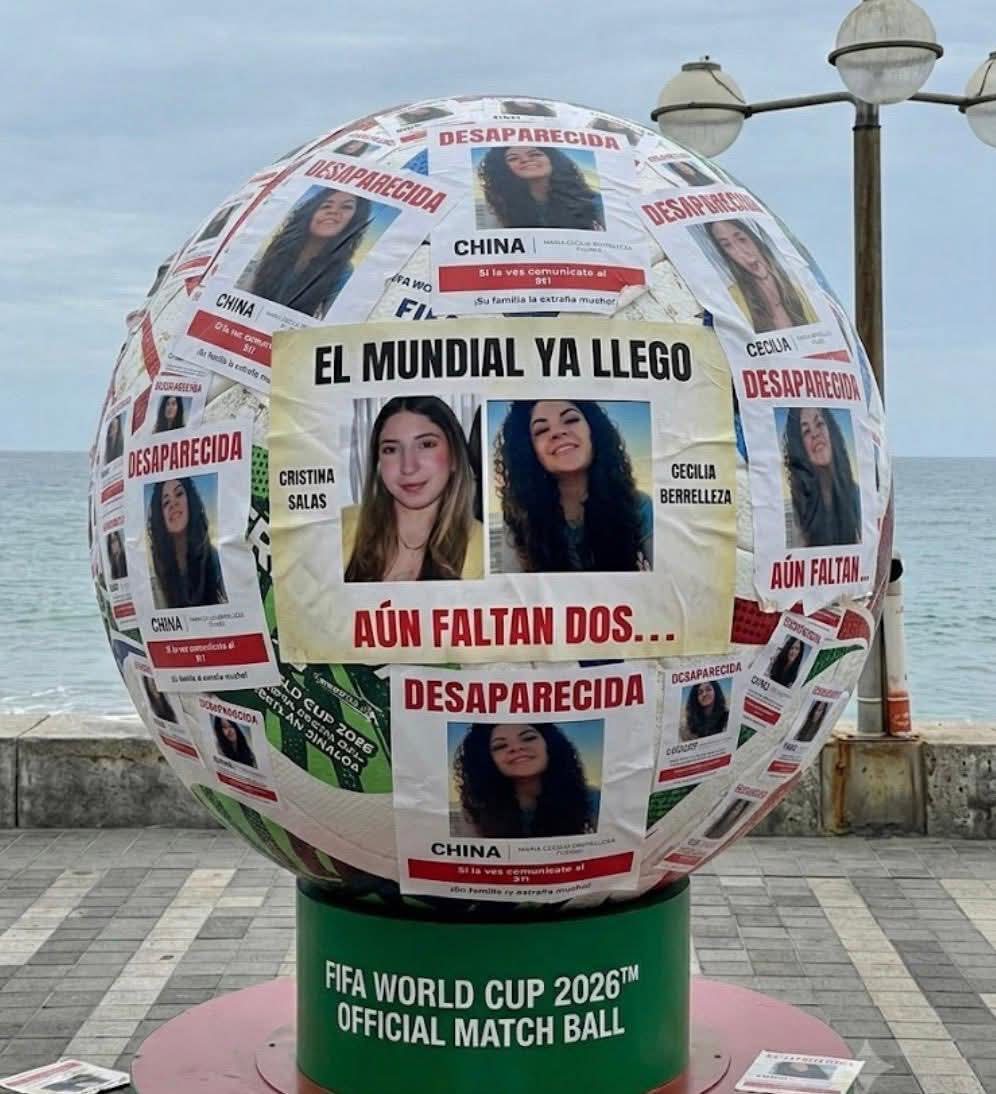 El rostro de Cecilia sobre el balón del Mundial | Revista Espejo