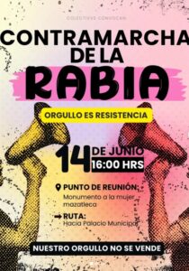 Convocan a Contramarcha de la Rabia en Mazatlán | Revista Espejo